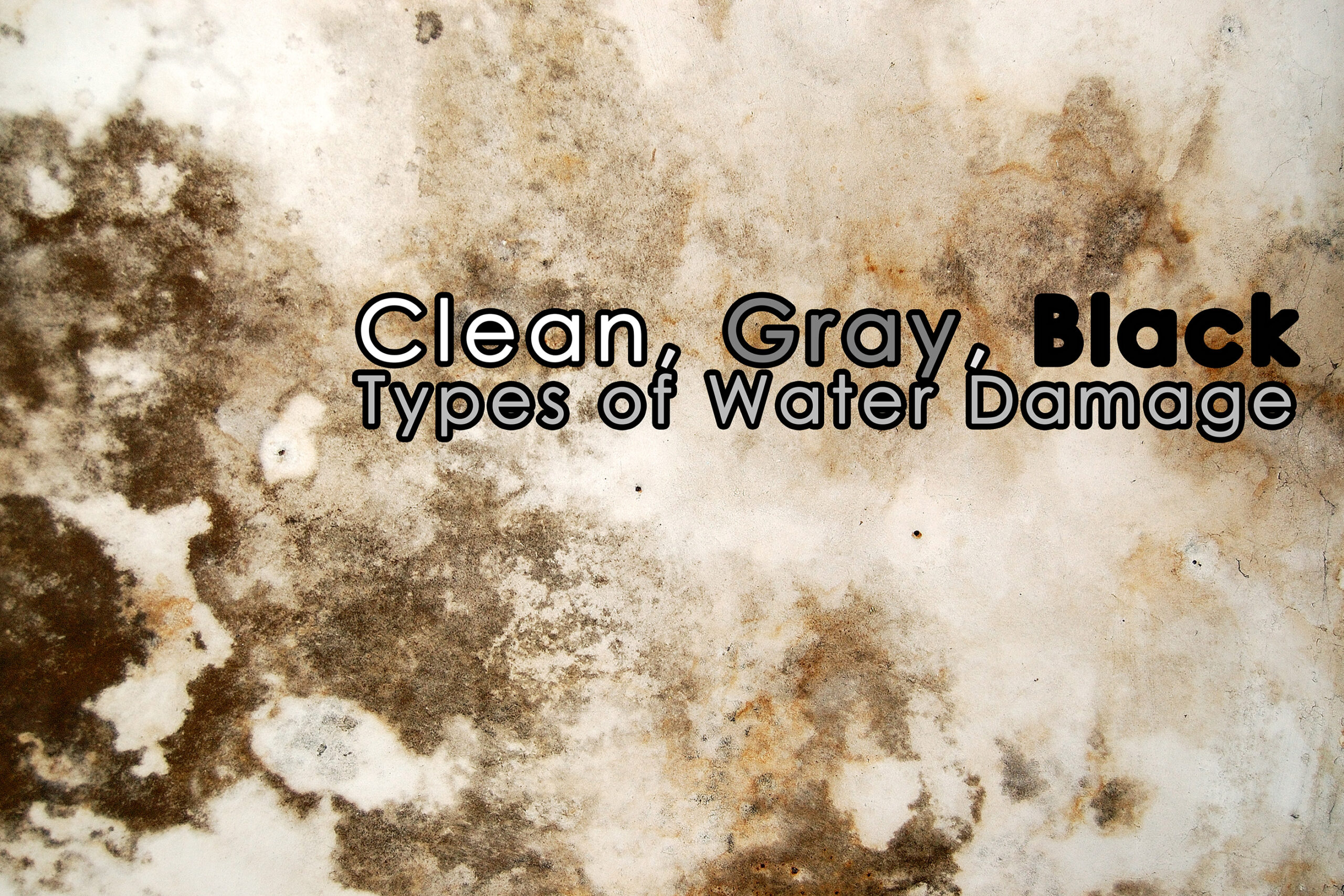 Clean, Gray, Black: Types of Water Damage – ICA Agency Alliance, Inc.