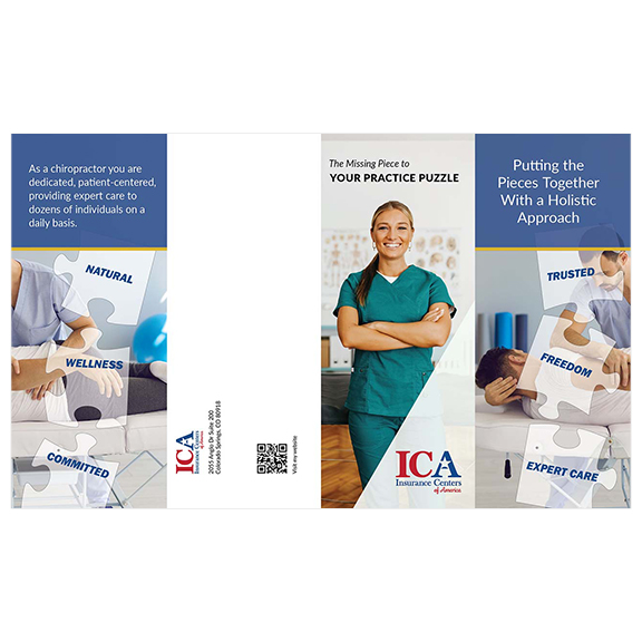Industry-Specific Quad Fold Brochures – ICA Agency Alliance, Inc.